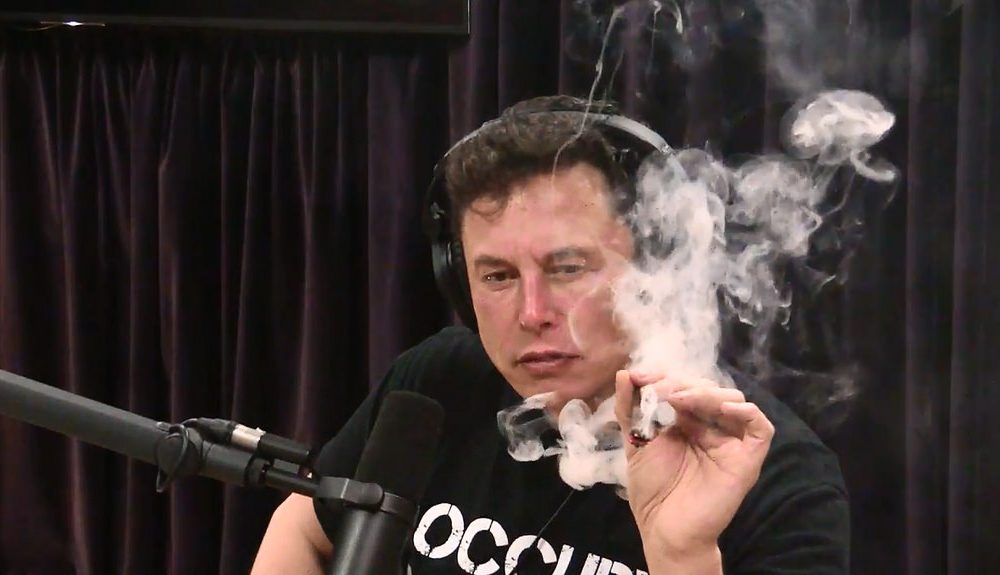 Elon Musk’s Pot Smoking Video may have landed SpaceX in a Dock ...
